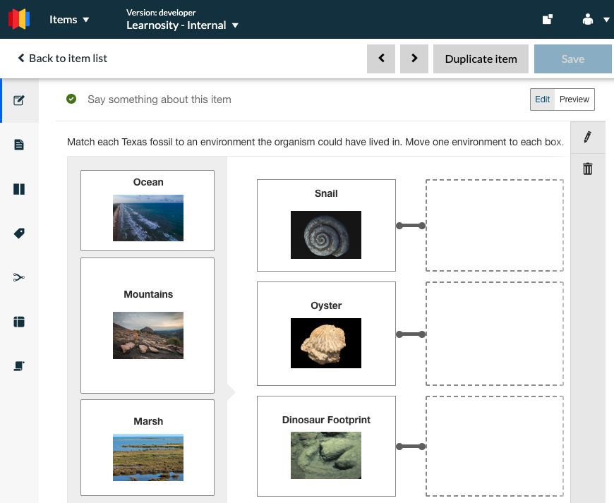 A Tour of the Views in Learnosity Authoring – Learnosity Product & Developer Help