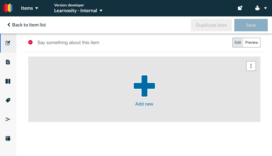 A Tour of the Views in Learnosity Authoring – Learnosity Product & Developer Help