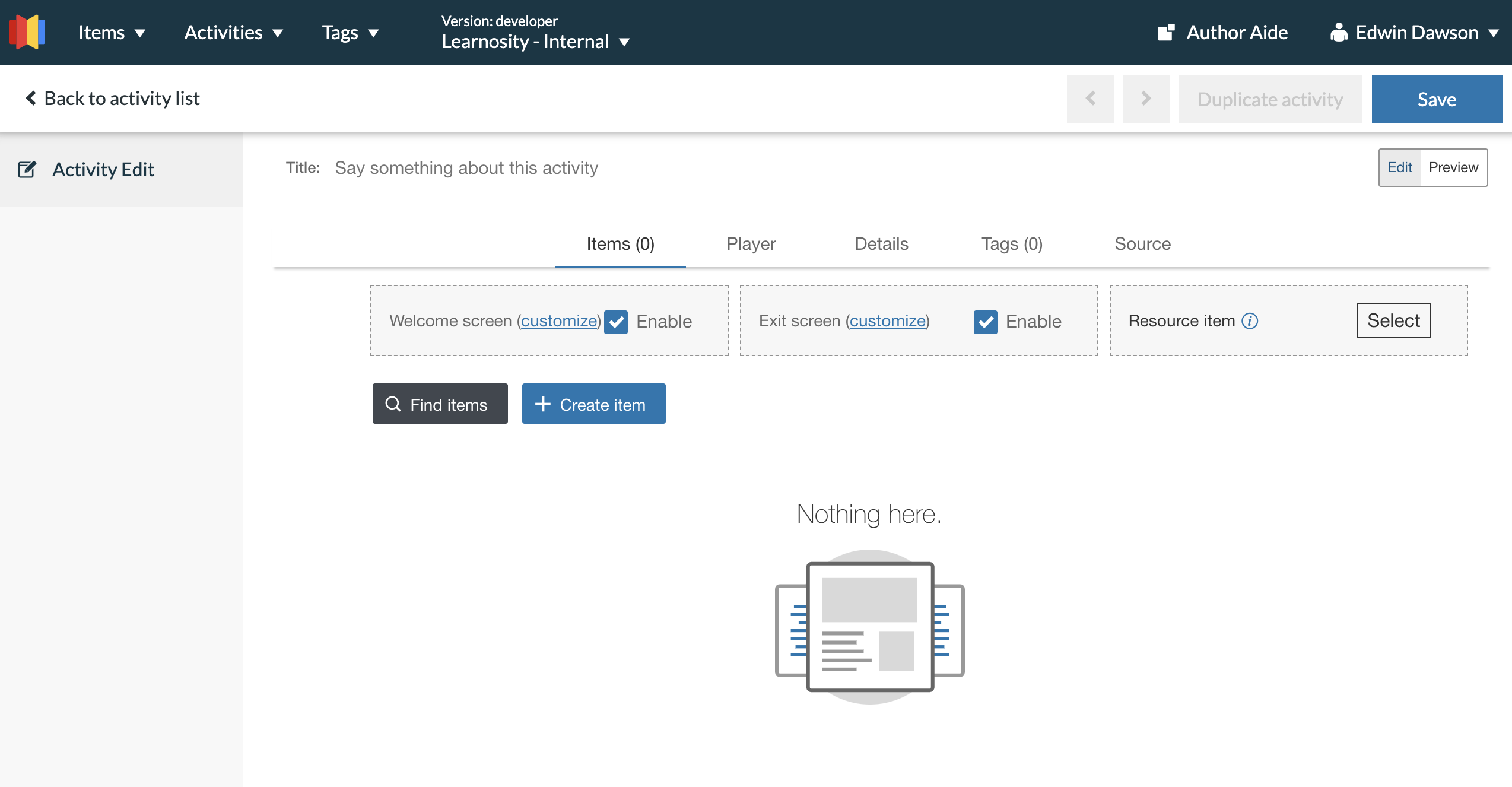 A Tour of the Views in Learnosity Authoring – Learnosity Product & Developer Help