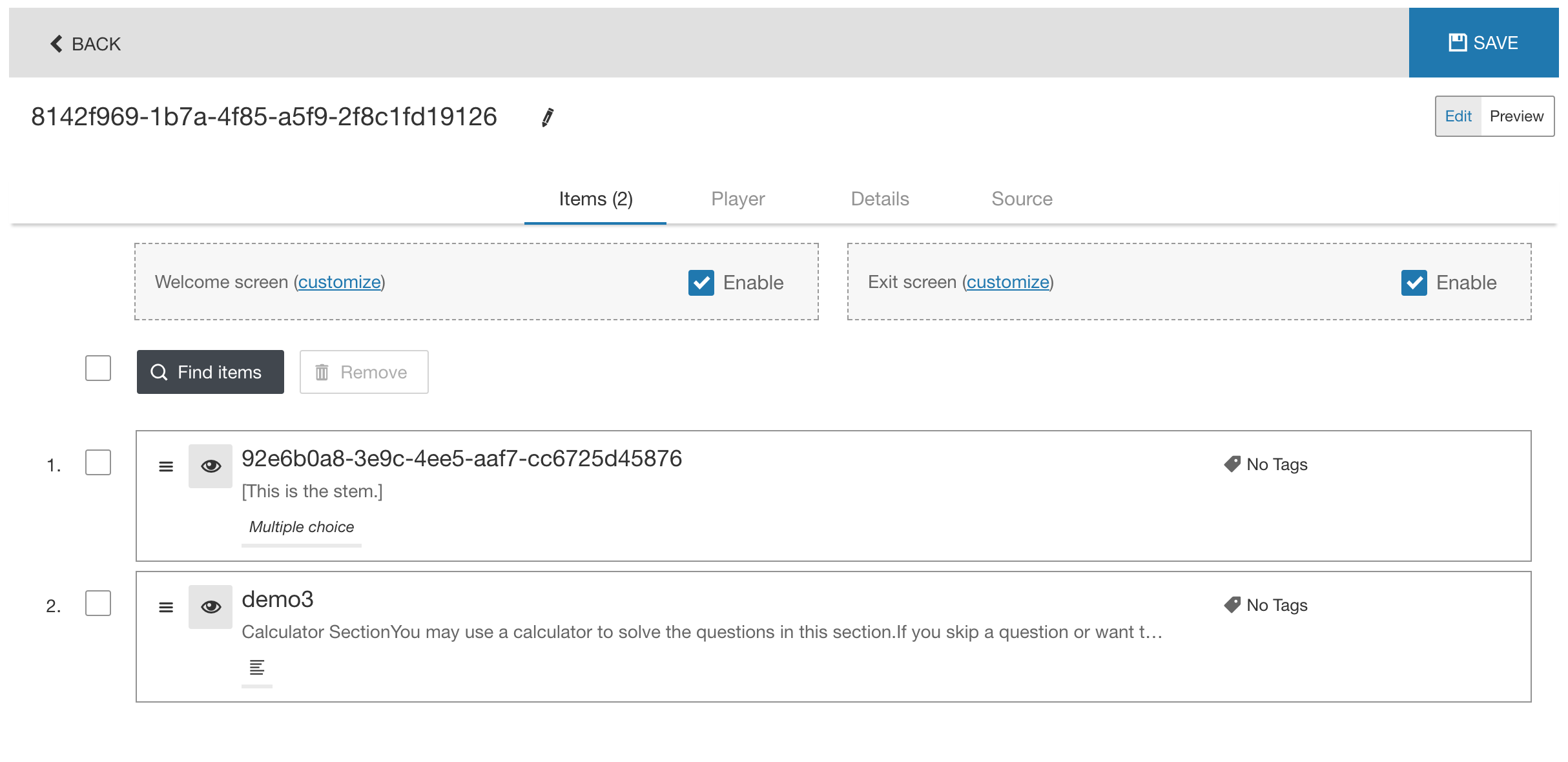 Using and Configuring the Activity Editor Mode – Learnosity Product & Developer Help